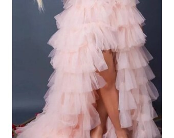 Ruffle Wedding Train | Etsy