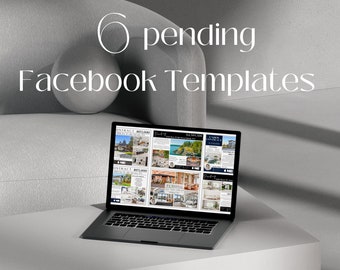 Pending Real Estate Social Media Posts Instagram Marketing Templates ...