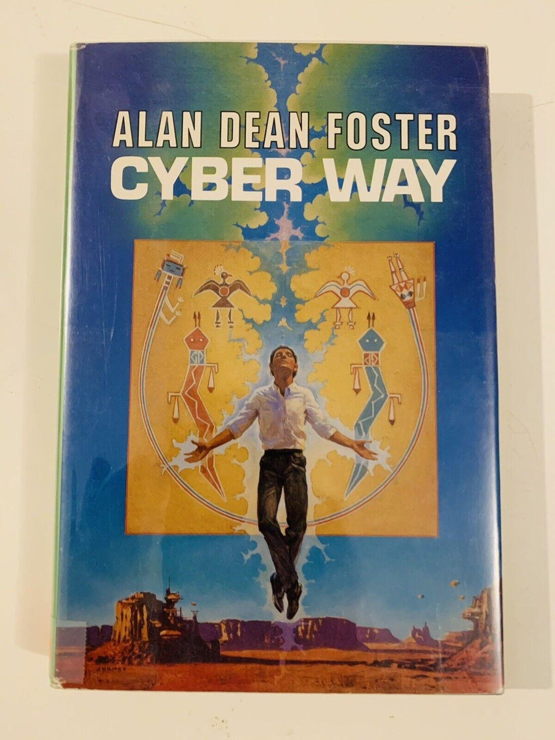 Alan Dean Foster Cyber Way Signed Book First Edition - Etsy