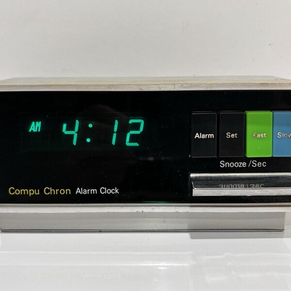 Space Age Clock - Etsy