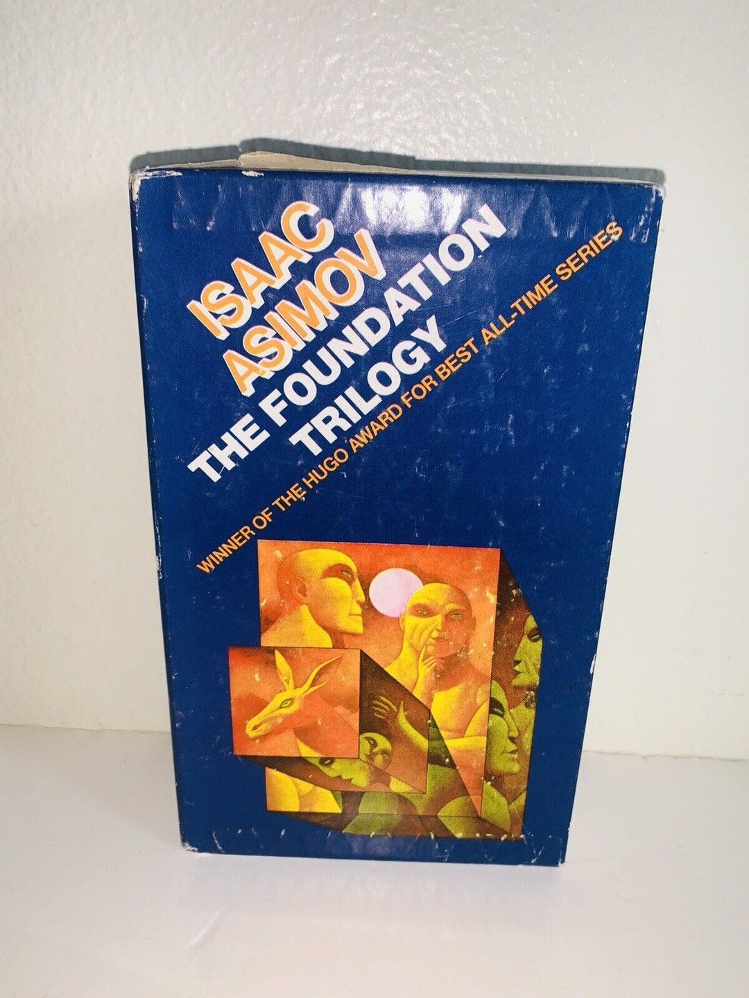 The Foundation Trilogy Isaac Asimov Avon Complete Box Set Vintage Sci ...