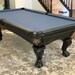 7ft or 8ft Poseidon Pool Table Matte Black & Titan Blue Finish Free ...