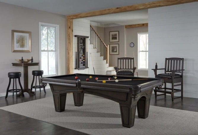 Austin Pool Table in Riverbank Finish - Etsy