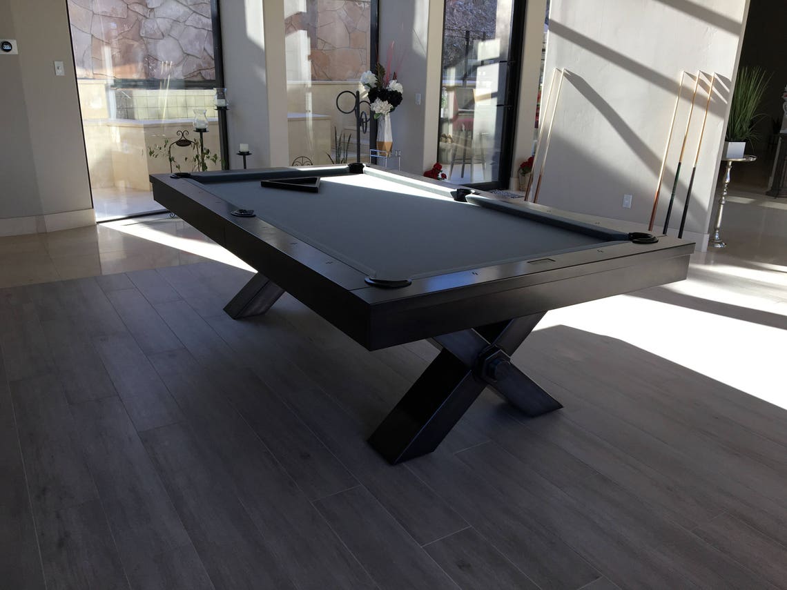 8' Metal Vox Pool Table | Etsy