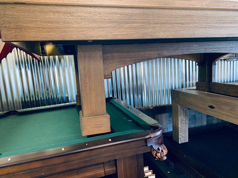 8ft Savanna Pool Table in Prairie Finish - Etsy