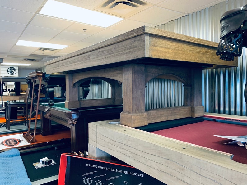 8ft Savanna Pool Table in Prairie Finish - Etsy