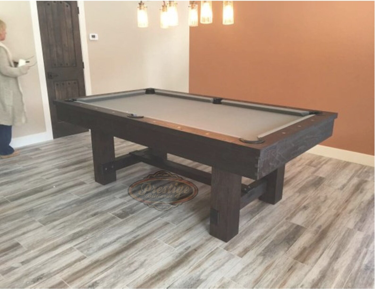Rustic 8ft Reno Pool Table - Barn Wood Style - Reclaimed Wood Look - Etsy