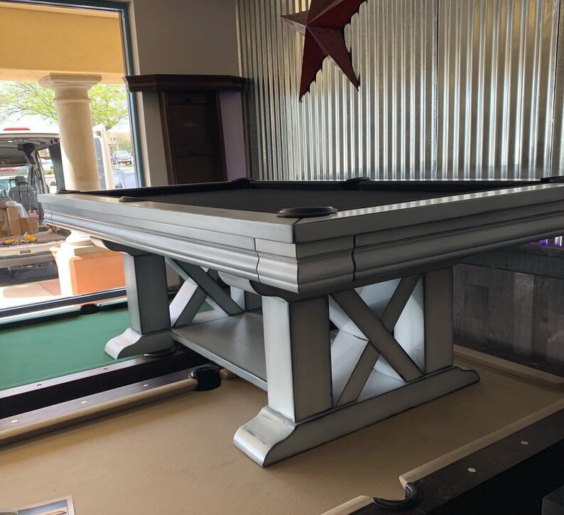 8' Henderson Made Equestrian Pool Table Wide Variety of | Etsy