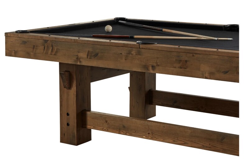 8ft Harvest Bristol Pool Table - Rustic Finish - Etsy