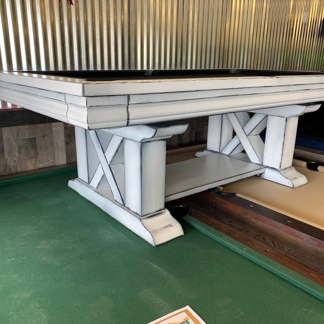 8' Henderson Made Equestrian Pool Table Wide Variety of | Etsy