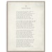 If Poem by Rudyard Kipling Ready-to-frame Art Print Poster on White ...