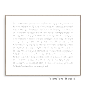 For Good Song Lyrics, Wicked the Musical Song Lyrics Art Print Poster ...
