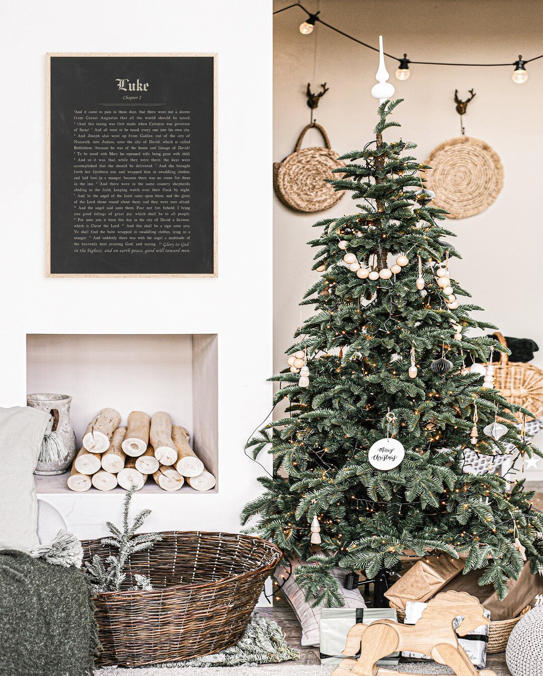 Luke Chapter 2 Bible Story of Jesus Birth, Nativity Story Ready-to ...