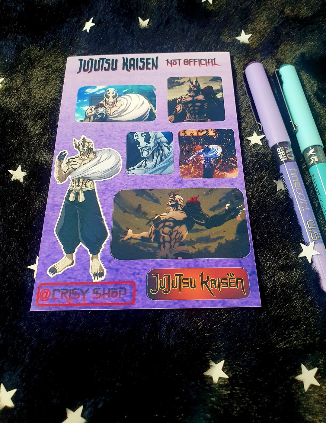 Jujutsu Kaisen Inspired Stickers Hanami - Etsy