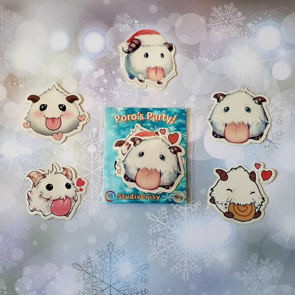 Poro Stickers - Etsy