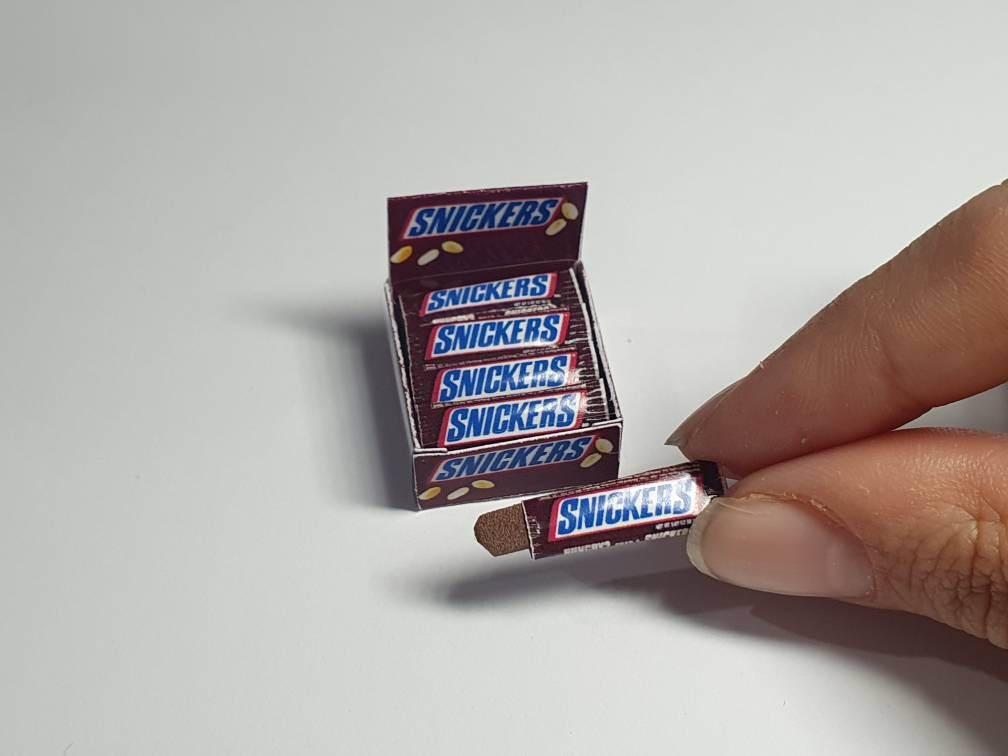 Miniature Inspired Snickers Scale 1:6 - Etsy