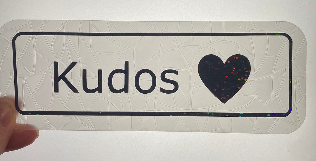 Kudos Rainbow Making Window Decal/ Suncatcher/ Window Cling - Etsy