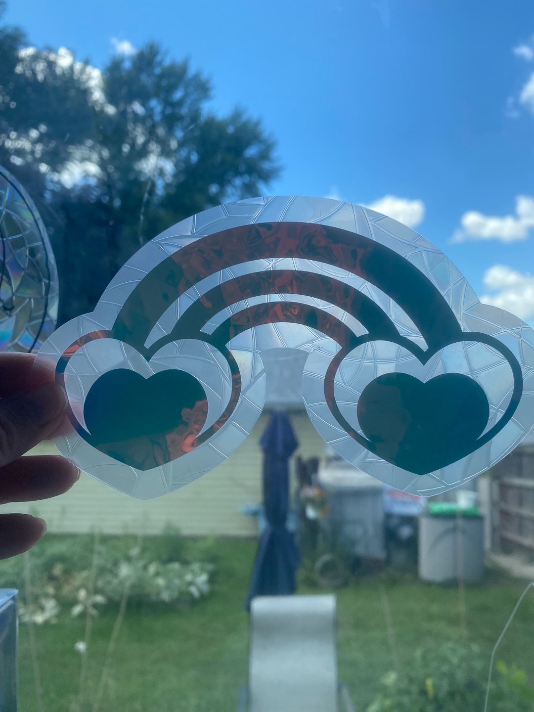 Retro Rainbow Rainbow Making Window Decal/ Suncatcher/ Window Cling - Etsy