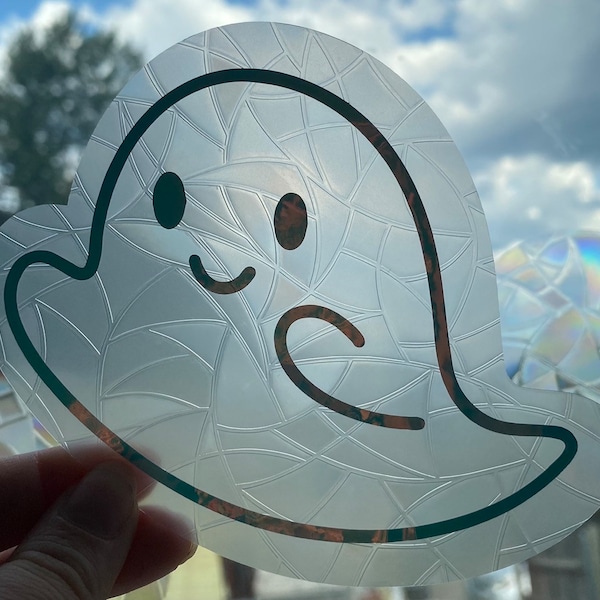 Ghost Window Decal - Etsy