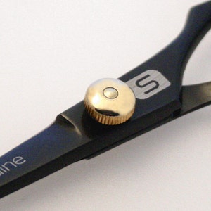 Professional Moustache Scissors and Beard Trimming Scissors, Extremely Sharp - Black, With ...