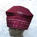 Maroon Red Gold Embroidery Yoruba Fila Hat Royal Designs Aso Oke Groom ...