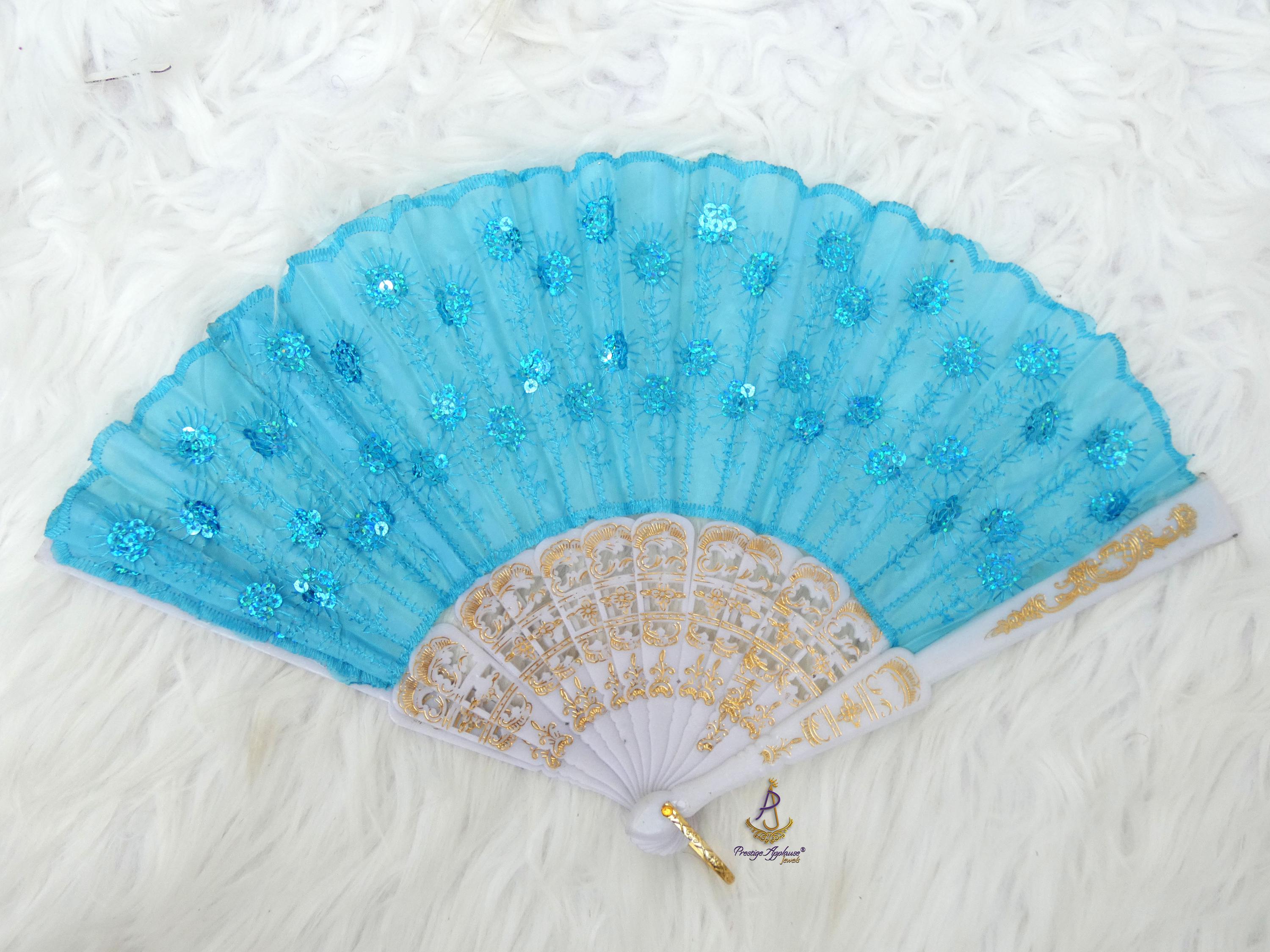Black Lace Hand Fan | Elegant Bridal Fan | Vintage Style Folding Fan ...