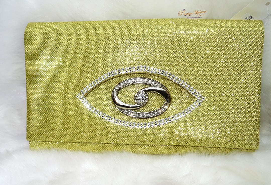 Prestigeapplause Green Women Formal Bridal Wedding Purse Prom Cocktail ...