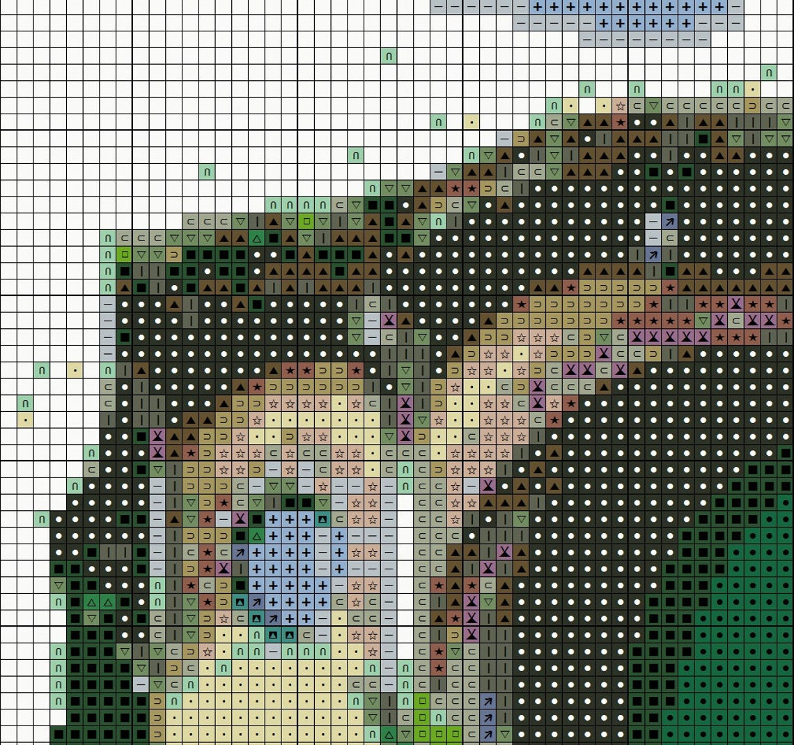 Hobbit Cross Stitch Pattern Lord of the Rings Hobbiton | Etsy