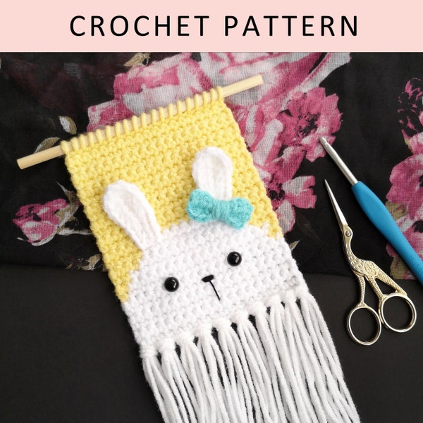 Bunny Wall Hanging - Etsy