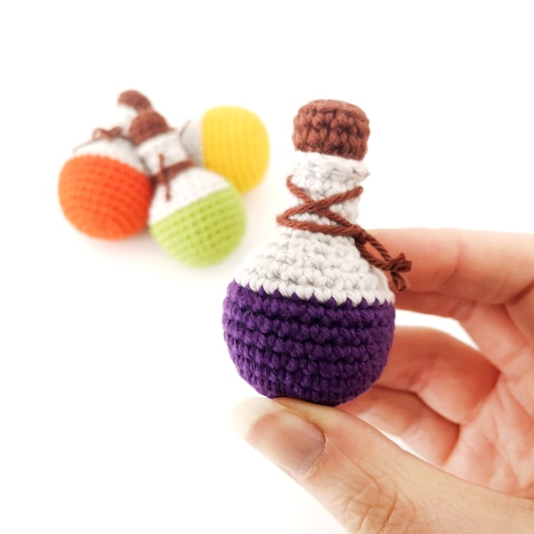 Potion Bottles Keychain - Etsy