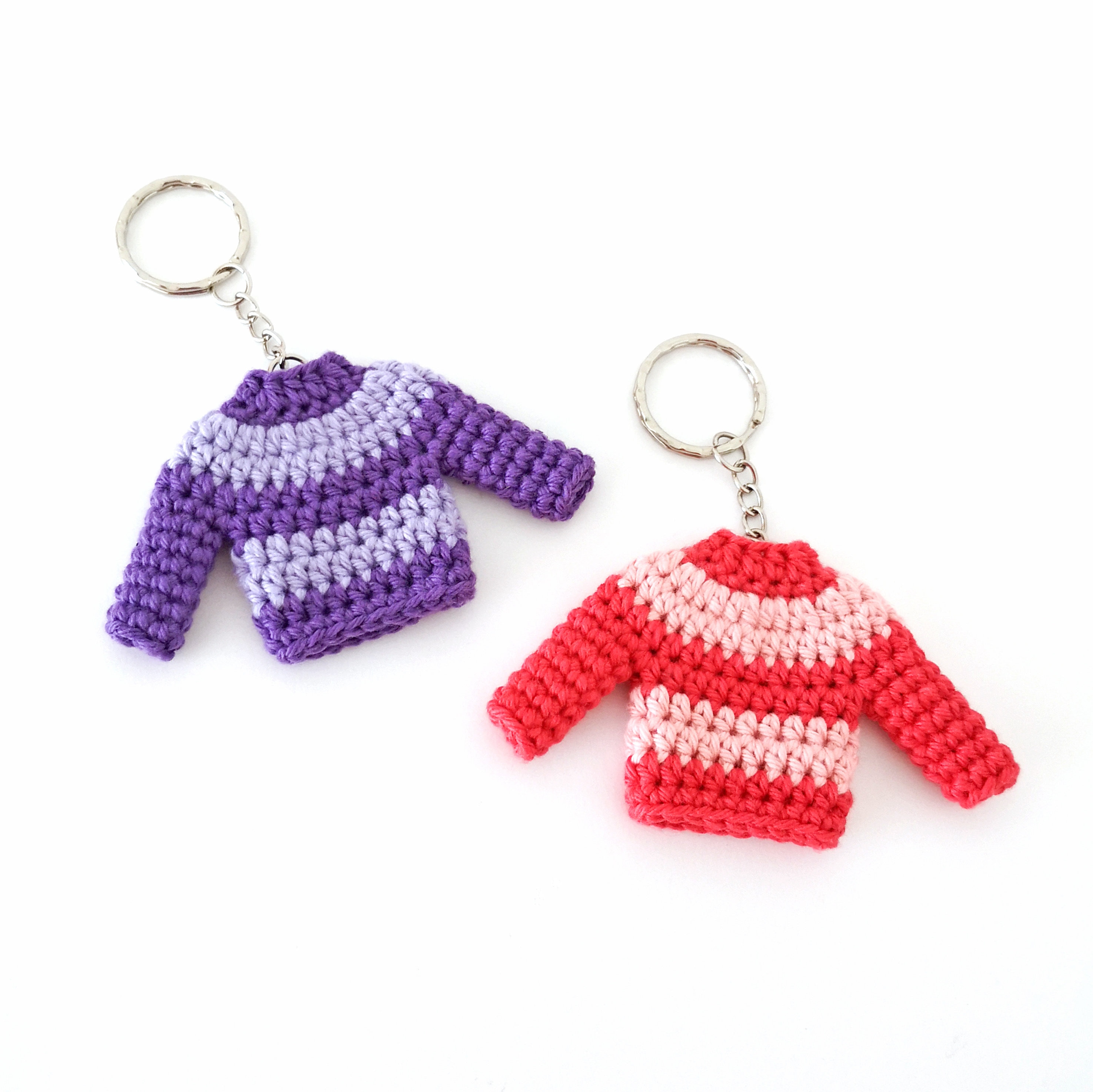 Sweater Keychain Crochet PATTERN Crochet Keychain Pattern | Etsy