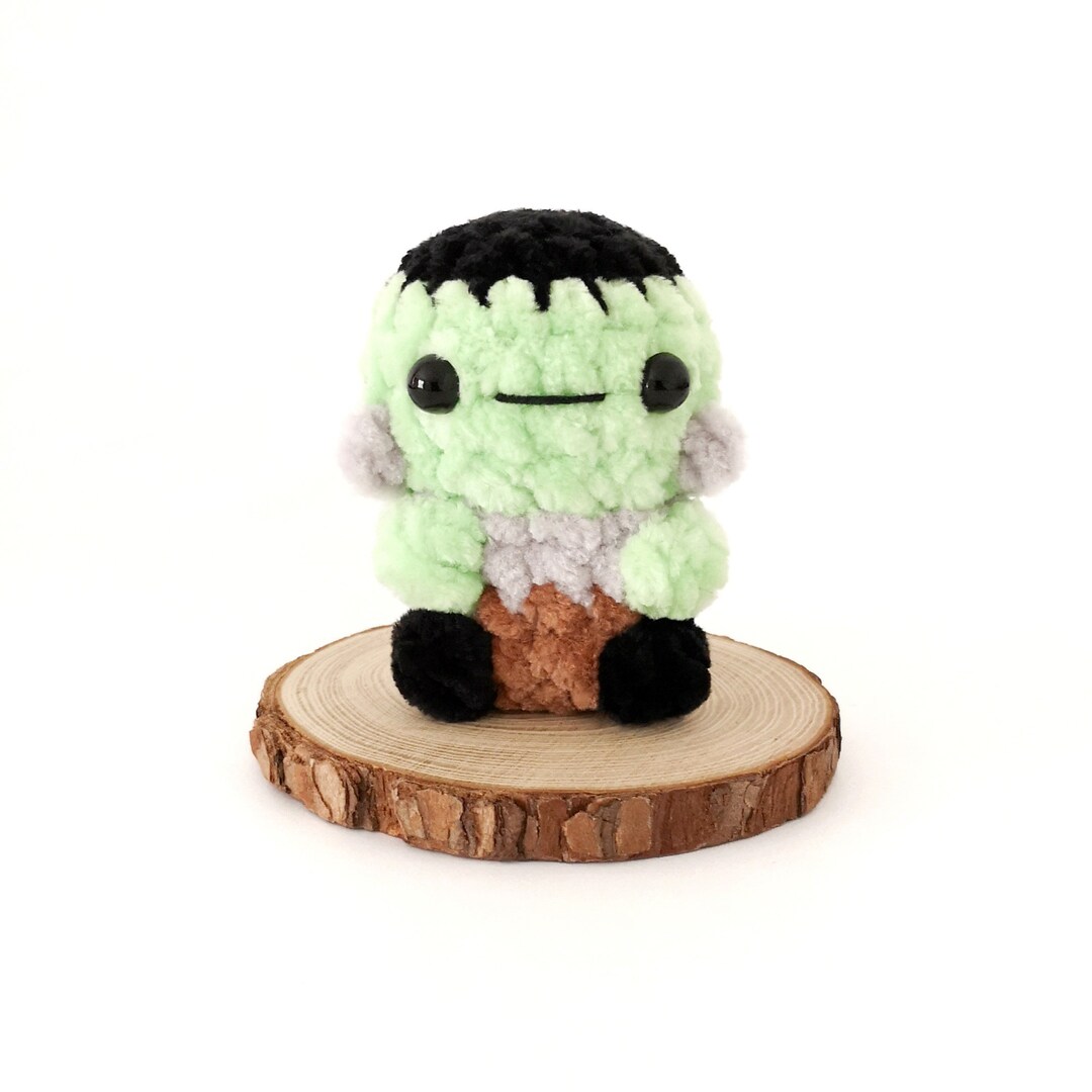 No-sew Frankenstein Crochet PATTERN + Zombie Mod, No Sew Crochet ...