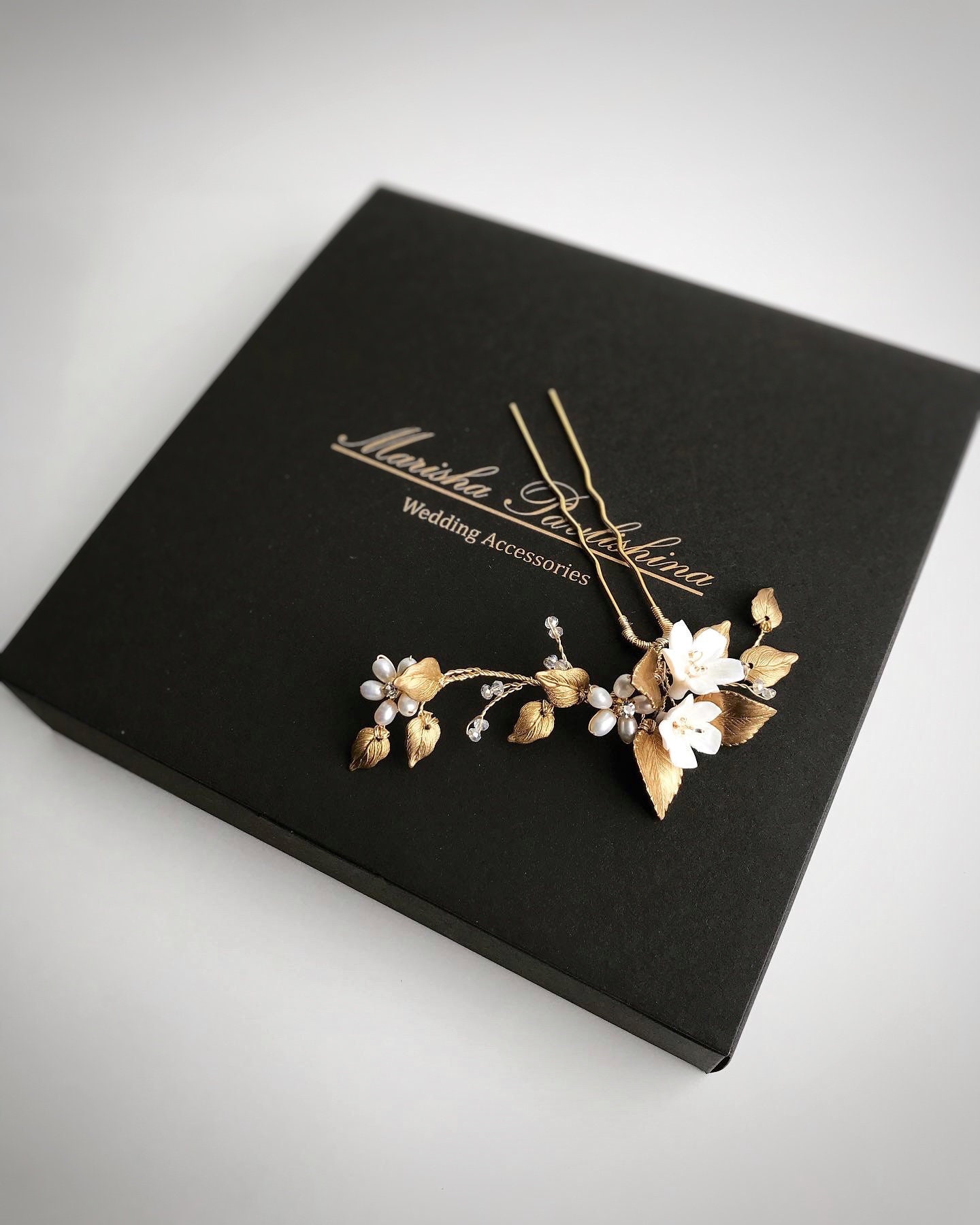 Floral Hair Pin Bridal Hairpin Wedding Hair Piece | Etsy