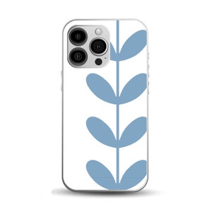 Minimalist Scandi Leaf Phone Case - for iPhone and Samsung Galaxy ...