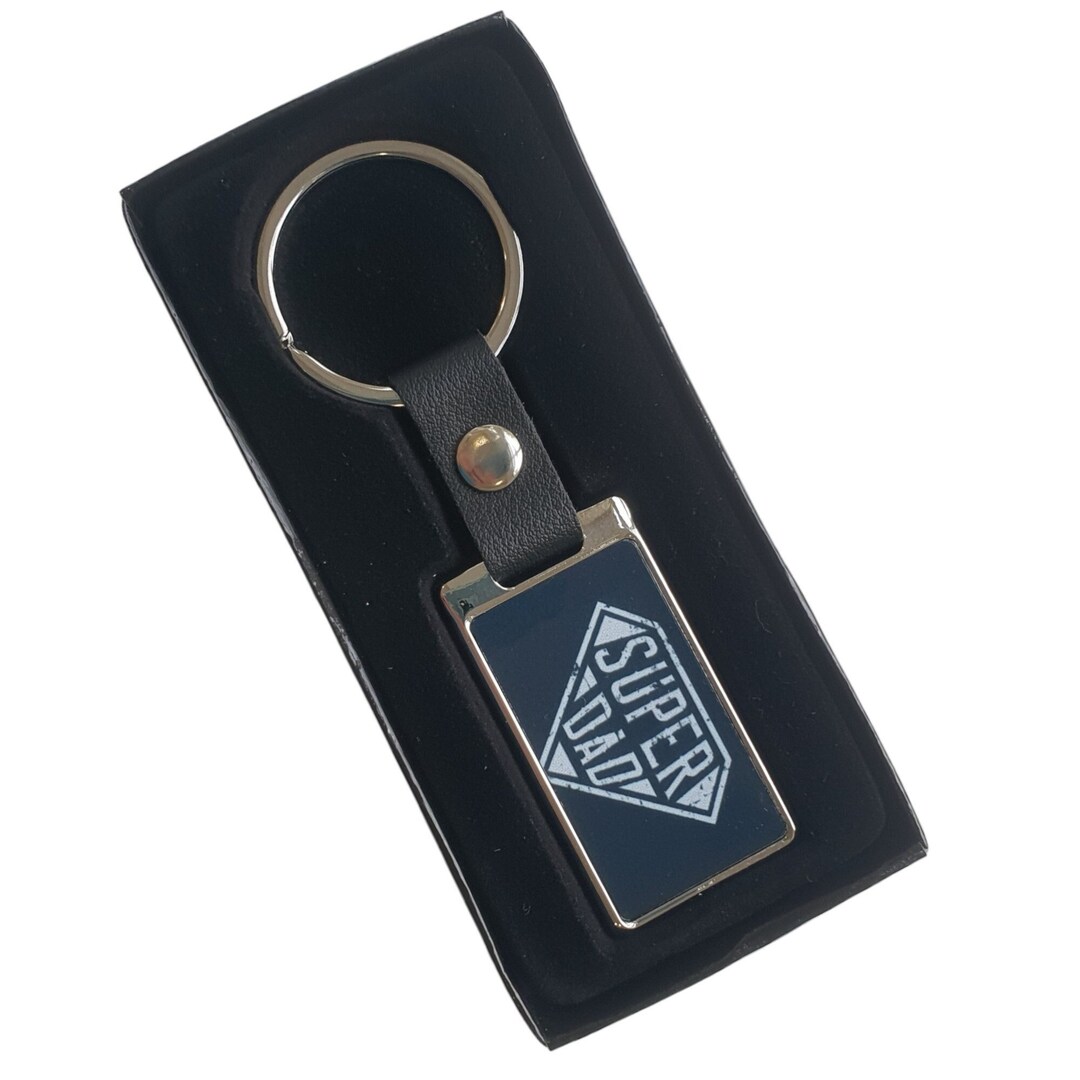 Superdad Keyring Super Hero Father's Day Gift Gift for Dads - Etsy