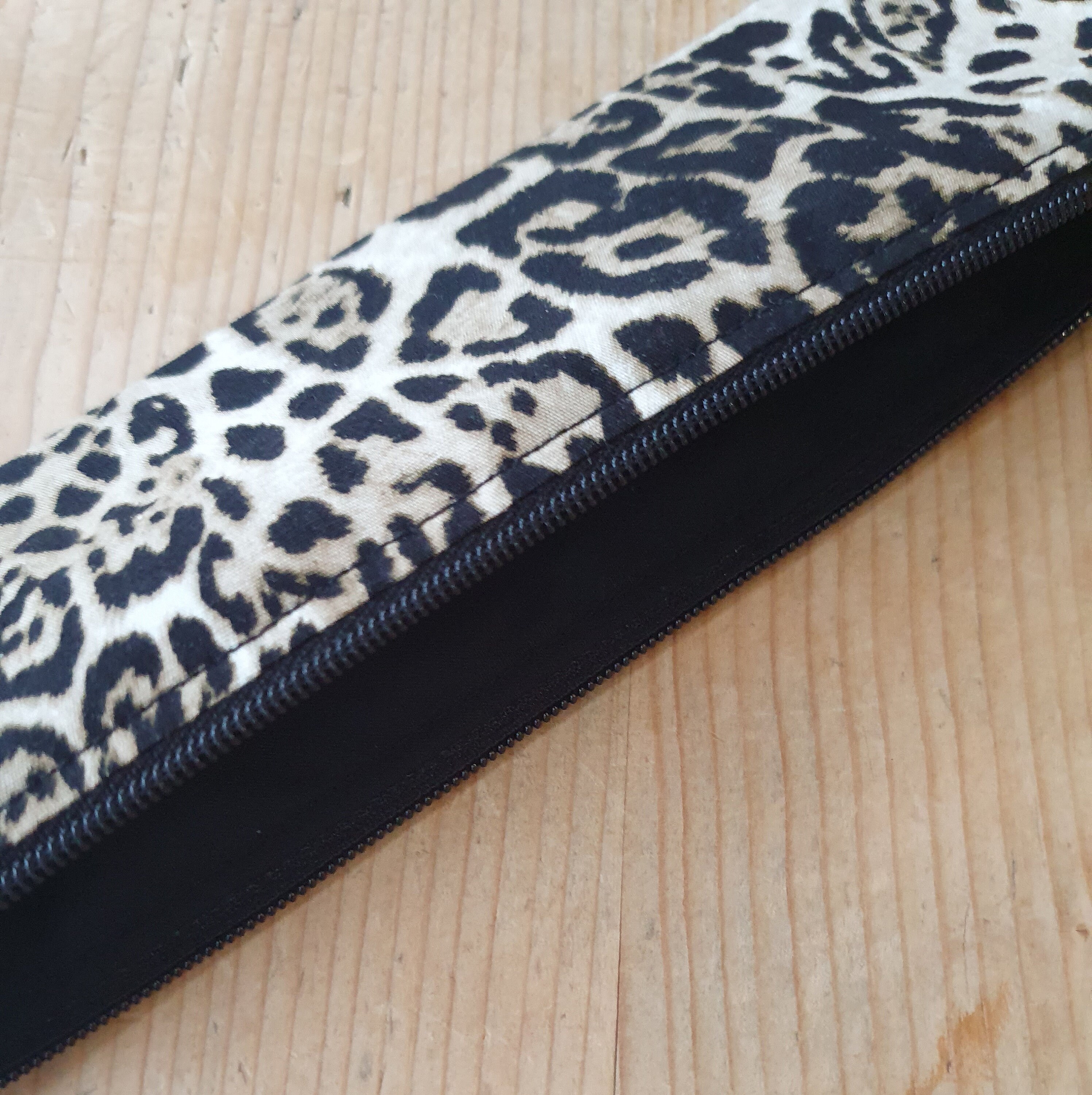 Leopard Print Slim Pencil Case Small Animal Print Pencil Case - Etsy