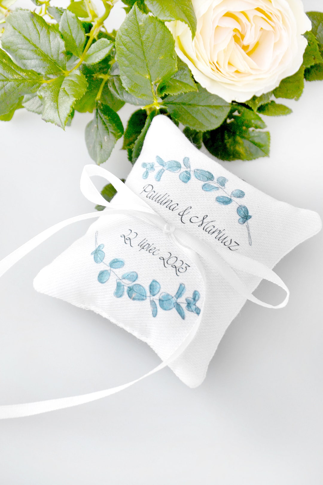 Ring Pillow, Personalized Wedding Ring Pillow, Ring Boy,custom Ring ...