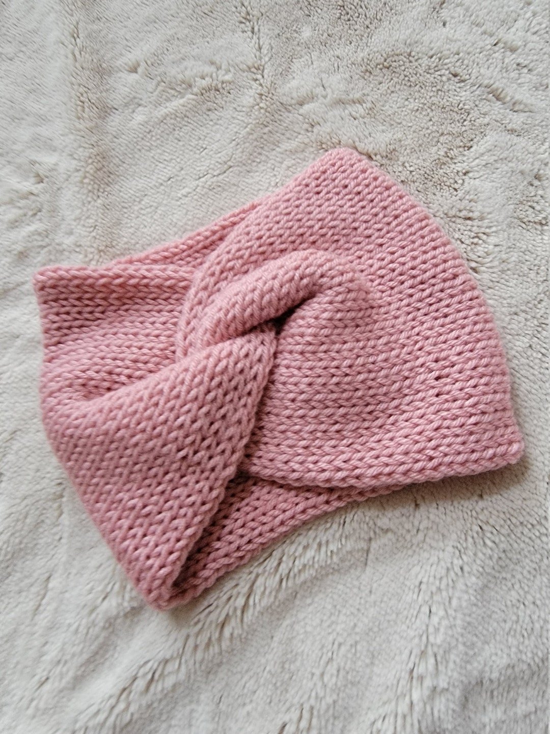 Knit Ear Warmer Twisted Head Band Twisted Earwarmer Etsy Sweden