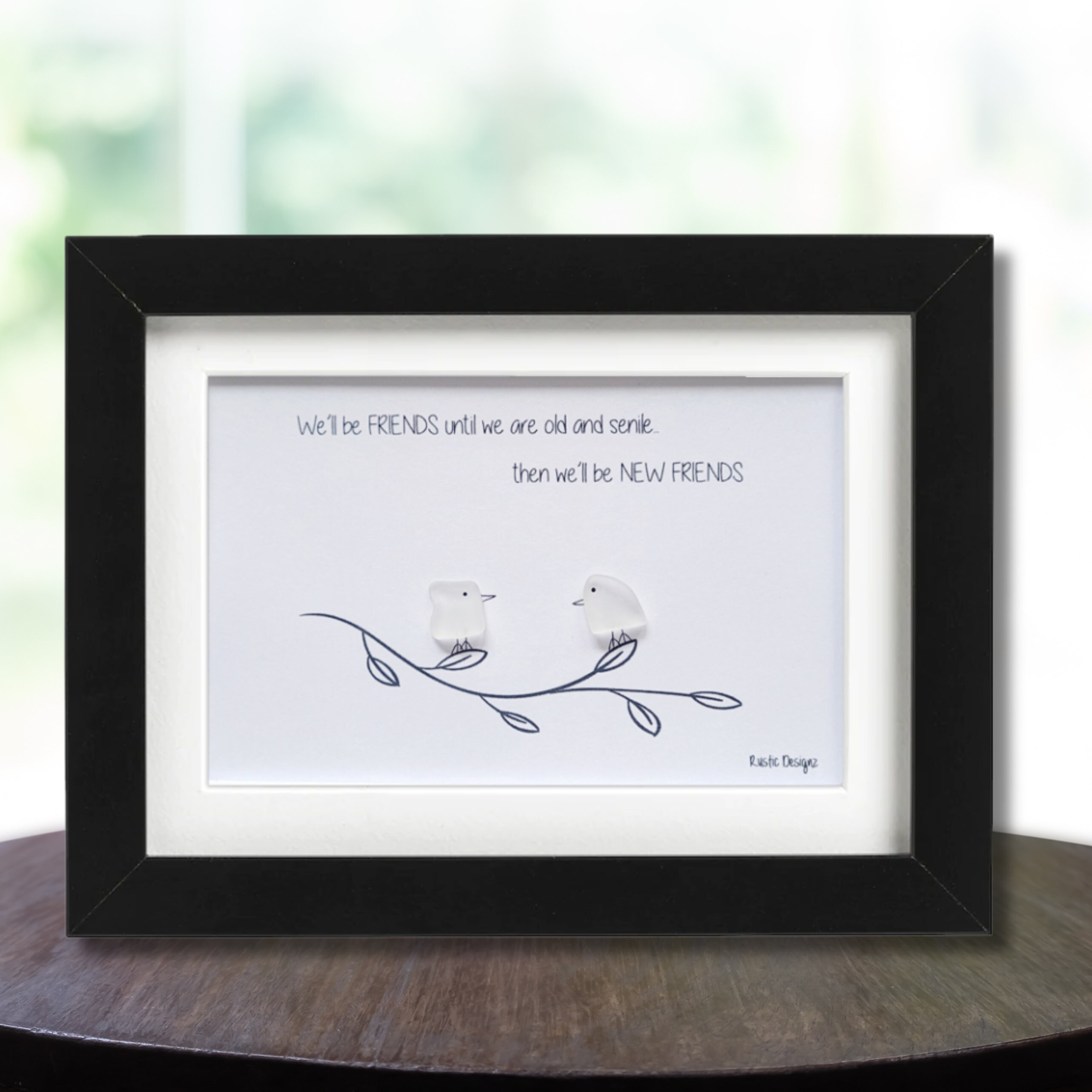 Forever Friends: Old and Senile to New Again - Handcrafted Sea Glass ...