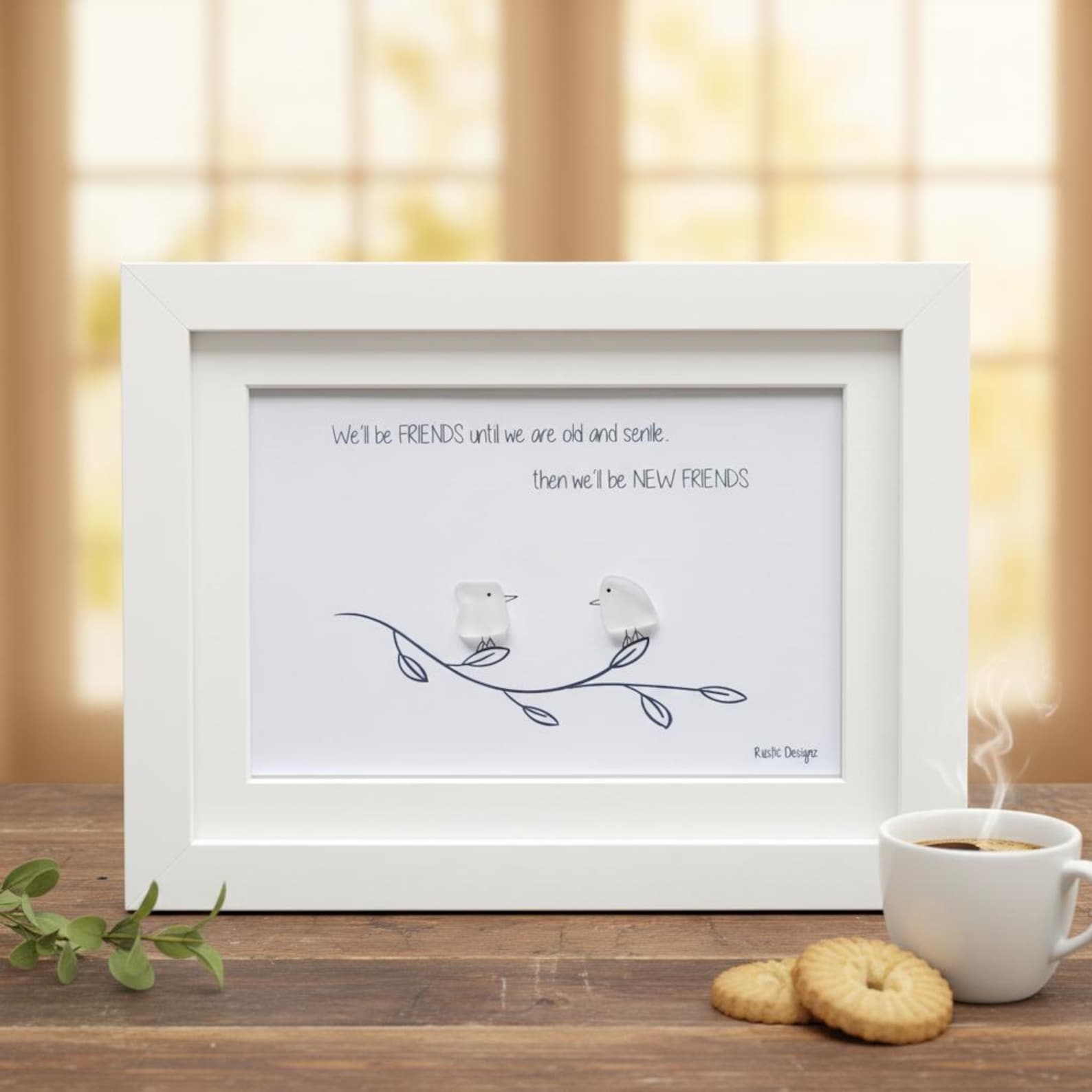 Forever Friends: Old and Senile to New Again - Handcrafted Sea Glass ...