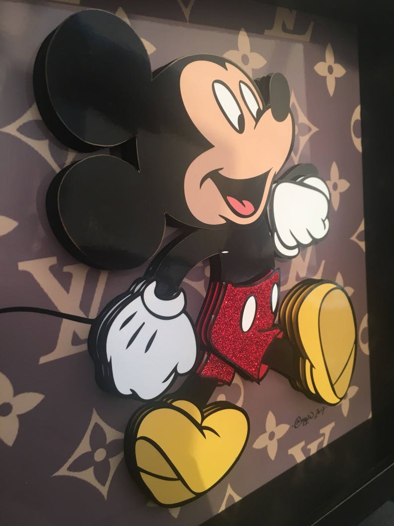 Wallpaper Louis Vuitton Mickey Mouse | SEMA Data Co-op