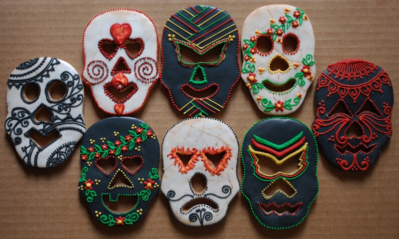 Decorative Cookie Masks - Etsy