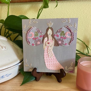 Handmade One-of-kind Angel Artwork. Charming, Whimsical, and Ready to ...