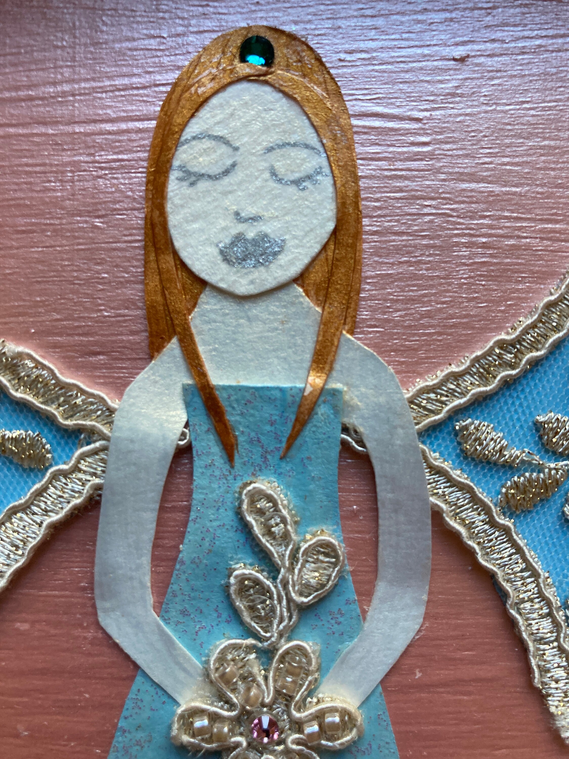 Charming Angel Art | Whimsical Angel Wall Art | Fairy Angel Home Accent ...