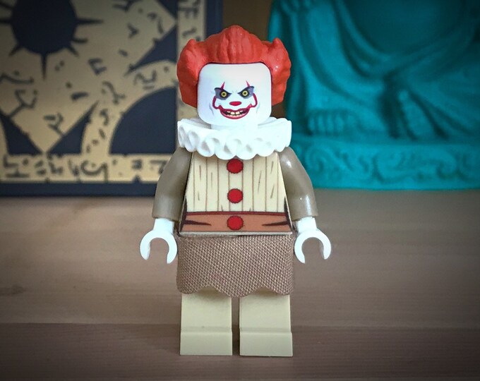Pennywise the Clown From IT Custom Minifigure Made From Lego Parts ...