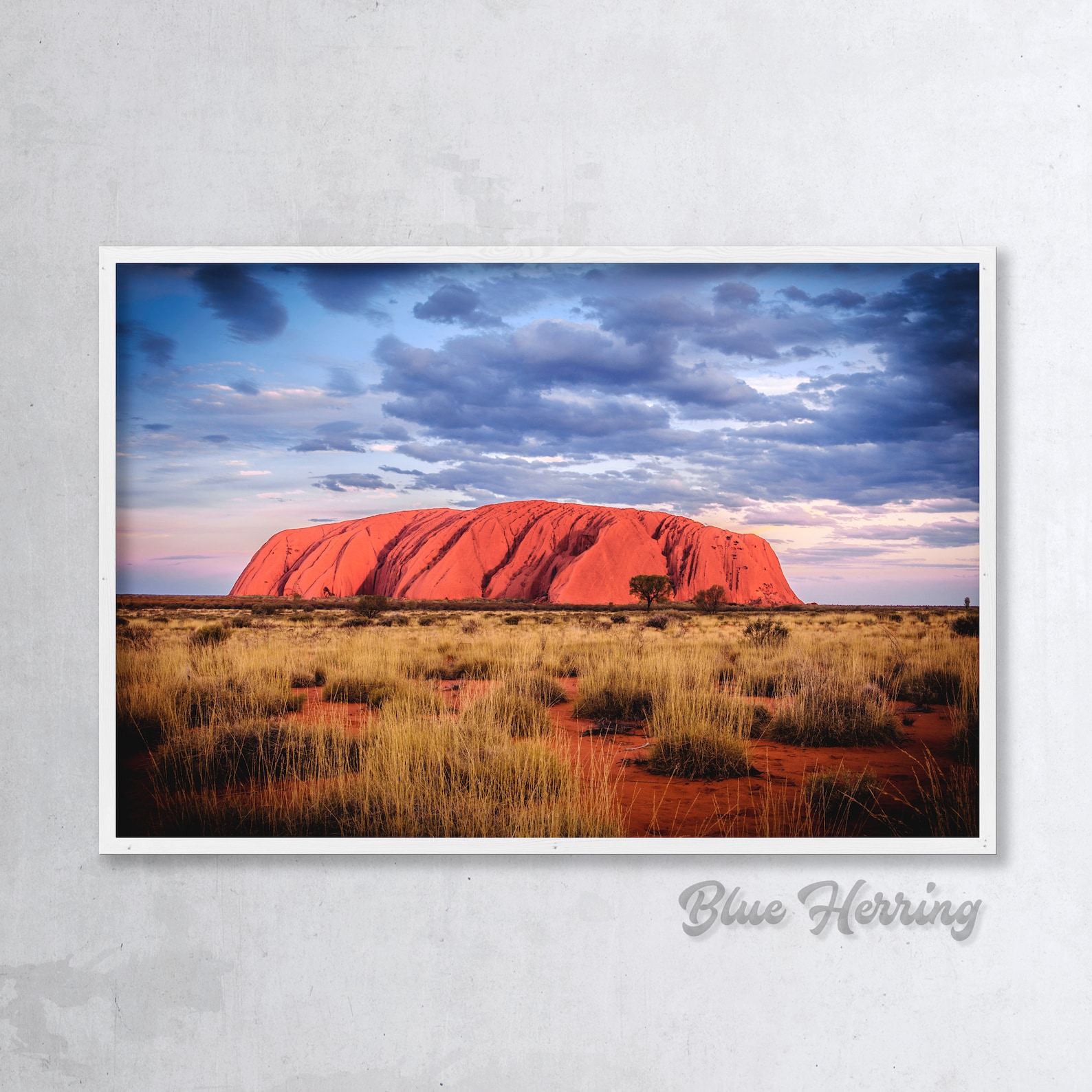 Uluru Print, Ayers Rock, Aboriginal Art, Australia Travel Poster ...