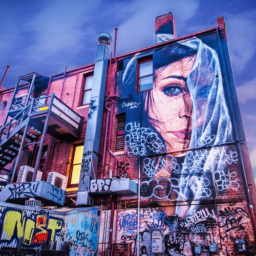 Graffiti Wall Art Street Art Poster Melbourne Australia - Etsy Australia