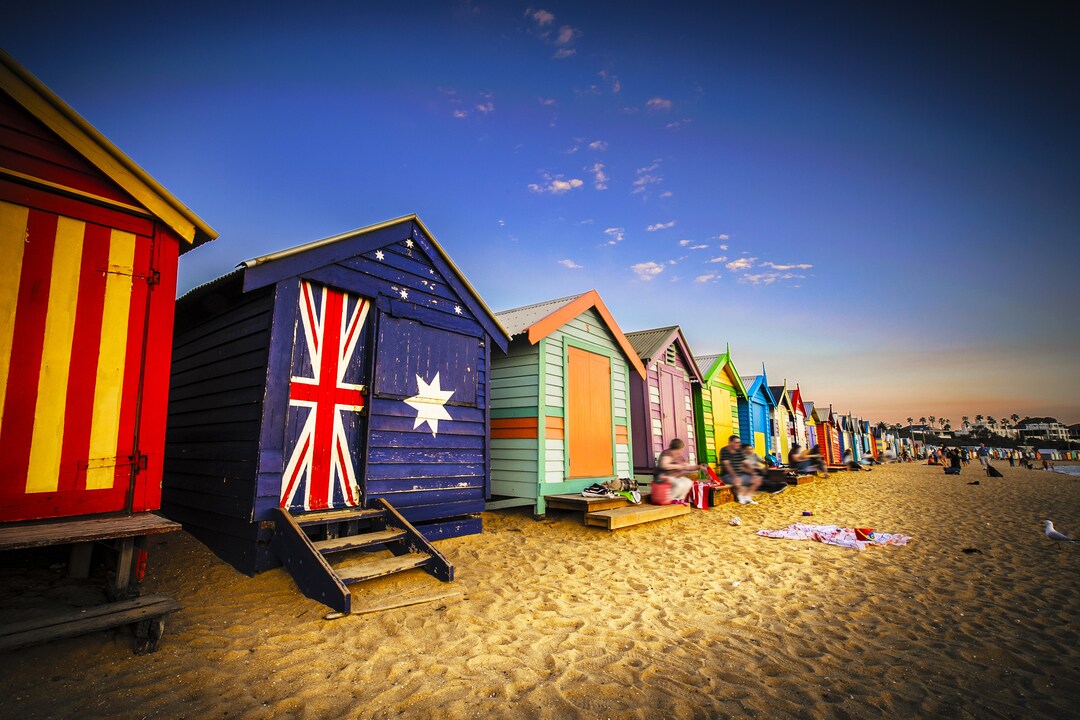 Brighton Beach Boxes, Coastal Decor, Australian Made, Brighton Beach ...