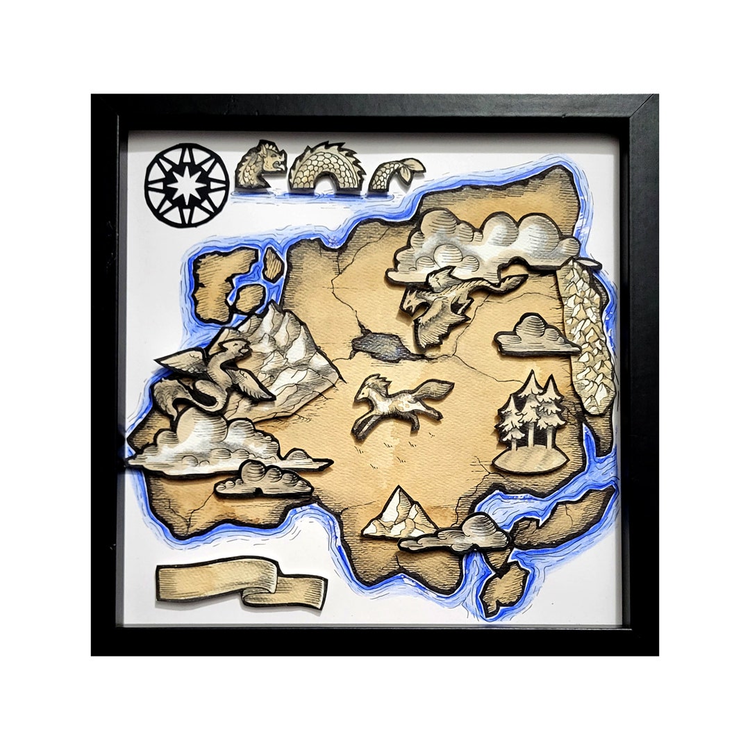 Fantasy Map - Plains - Etsy