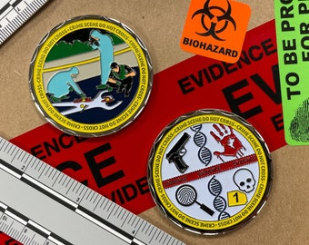 Forensic Challenge Coin - Etsy